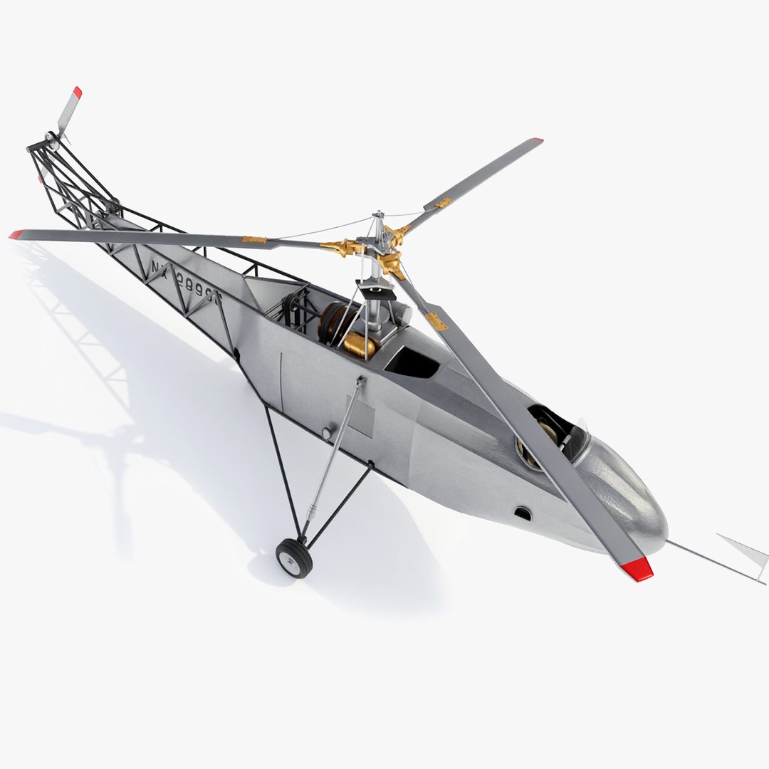 modelo 3d Helicóptero VS-300 - TurboSquid 447650