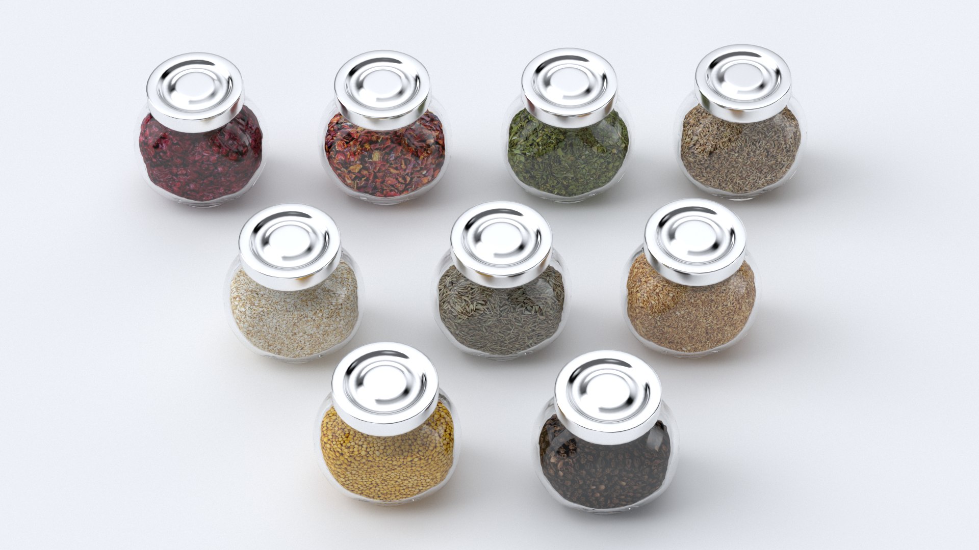 Spice Set 3D - TurboSquid 1675924