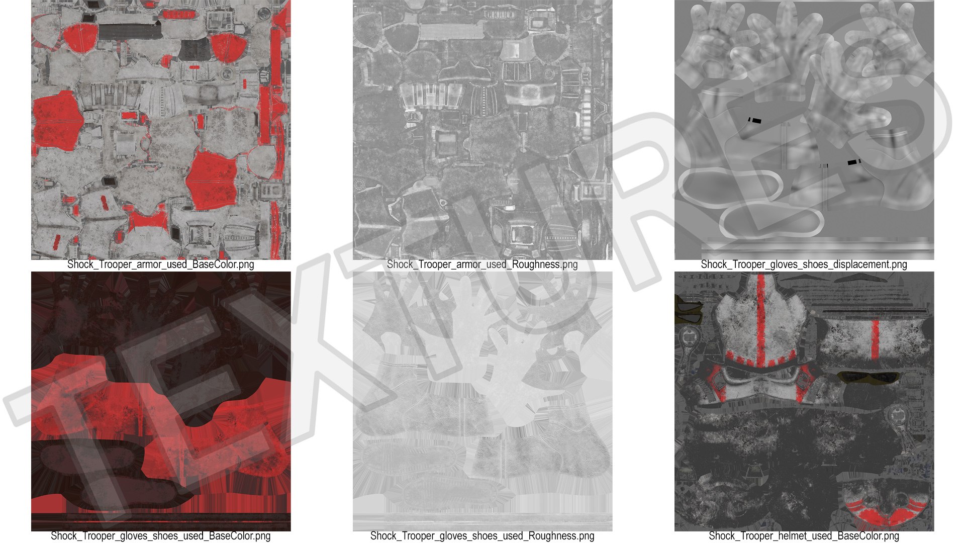 Star Wars Shock Trooper Used Armor A-Pose 3D - TurboSquid 2425276