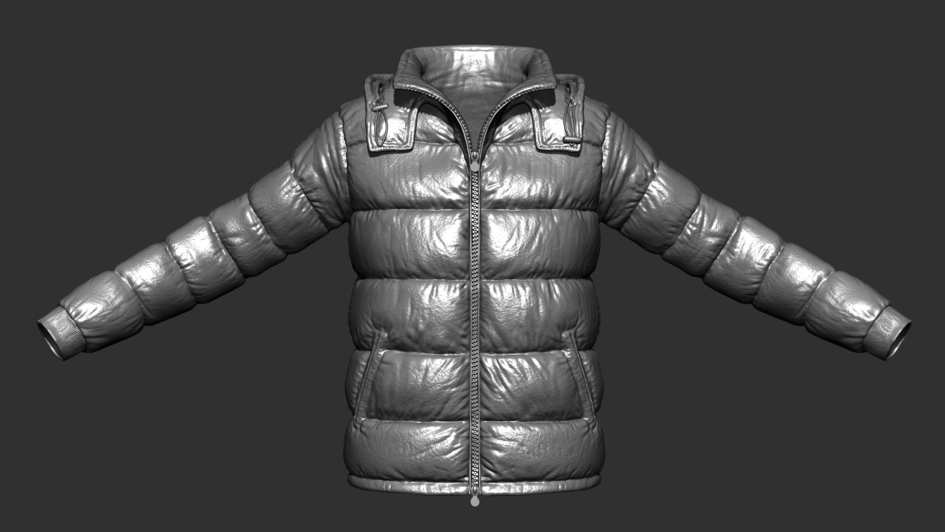 Jacket Zbrush Model - TurboSquid 1597158