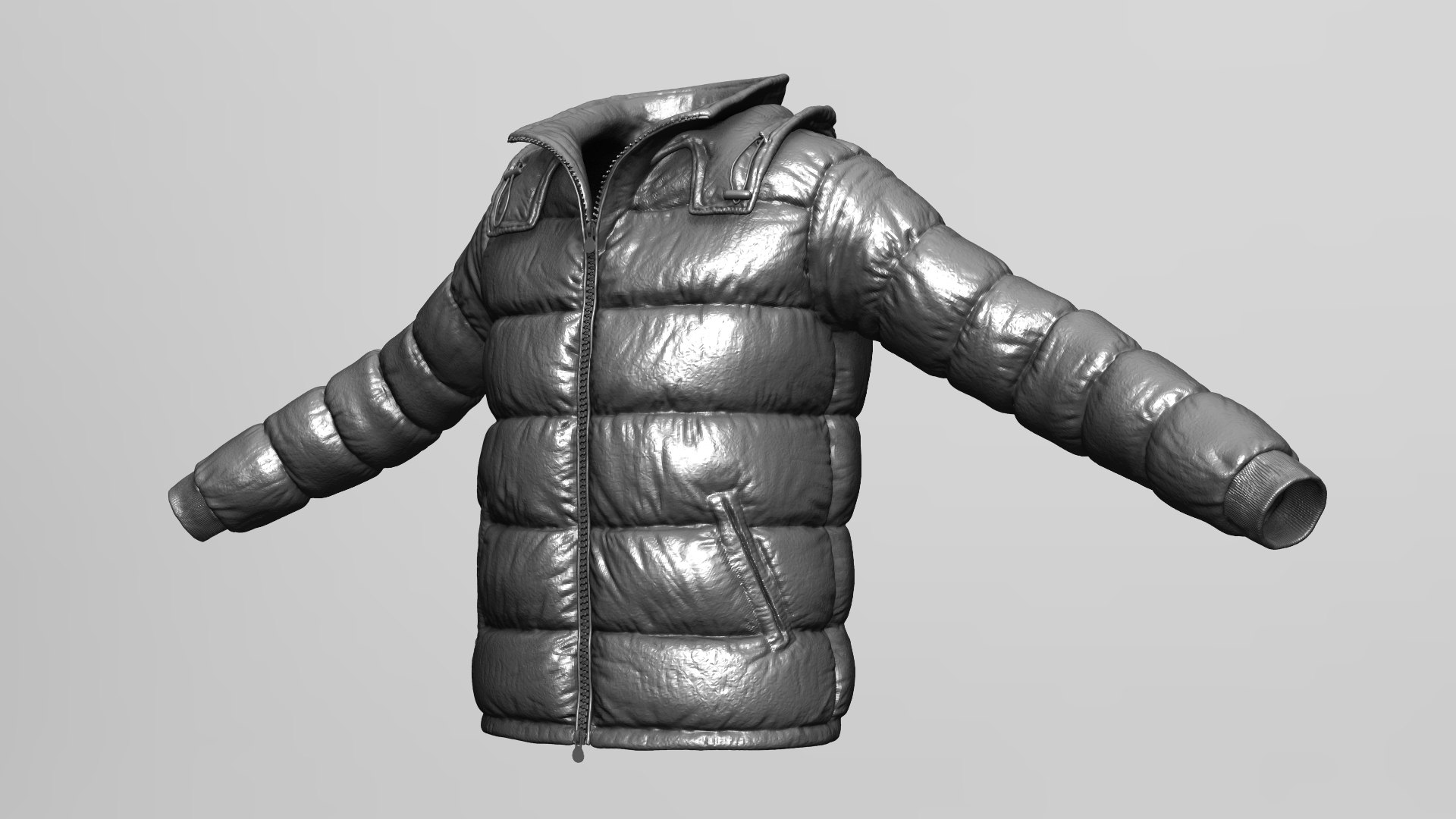 Jacket Zbrush Model - TurboSquid 1597158