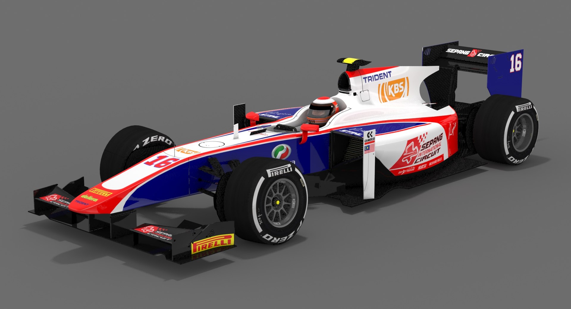 3D pack formula 2 2017 model - TurboSquid 1151770