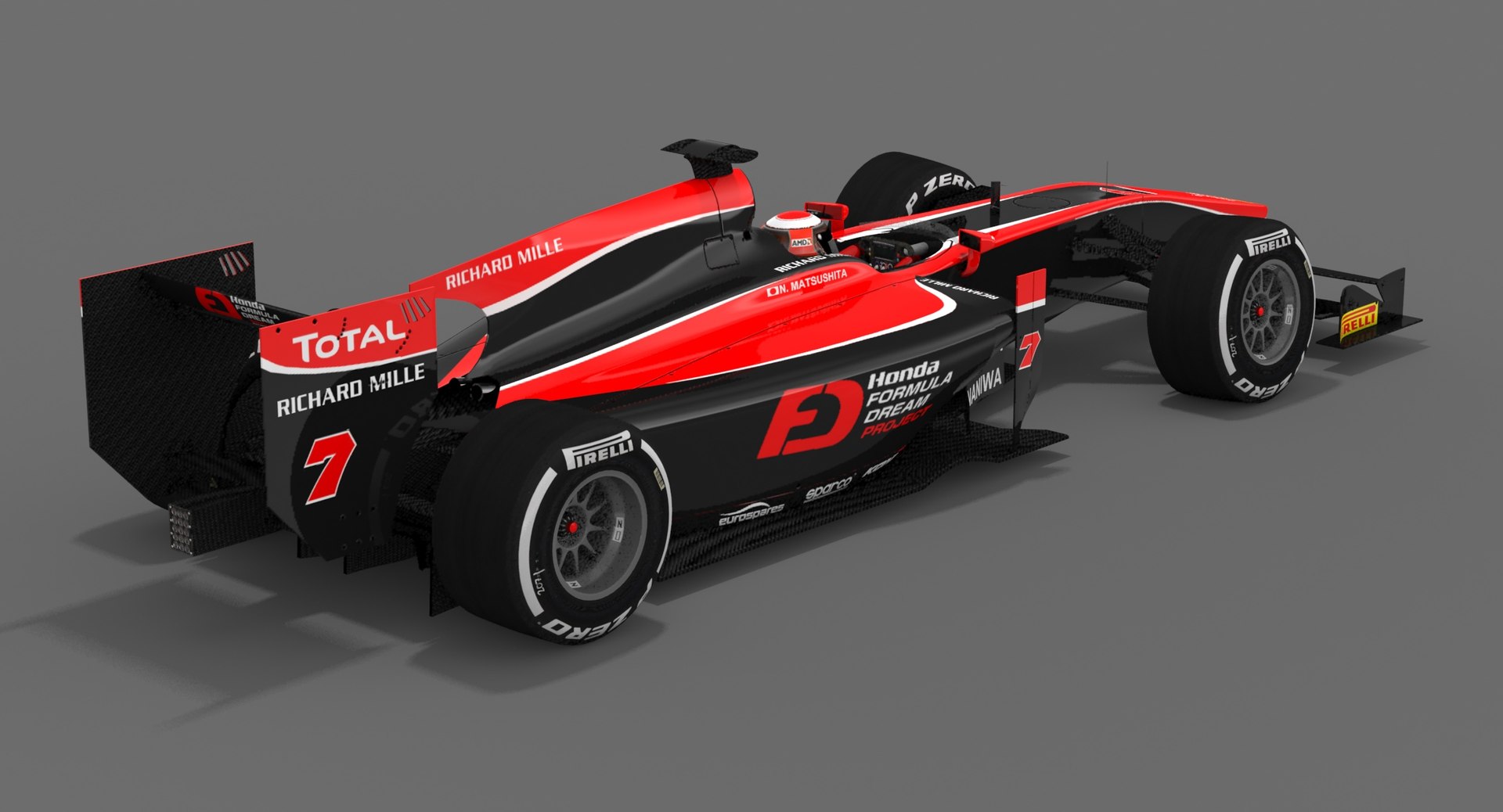 3D Pack Formula 2 2017 Model - TurboSquid 1151770