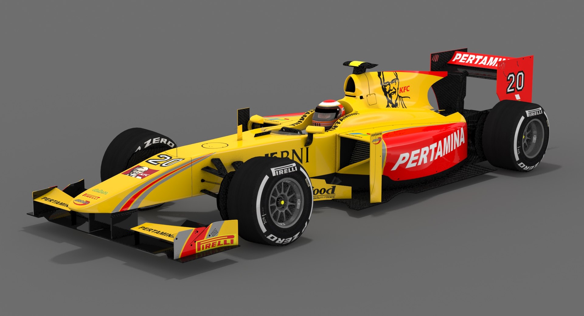 3D pack formula 2 2017 model - TurboSquid 1151770