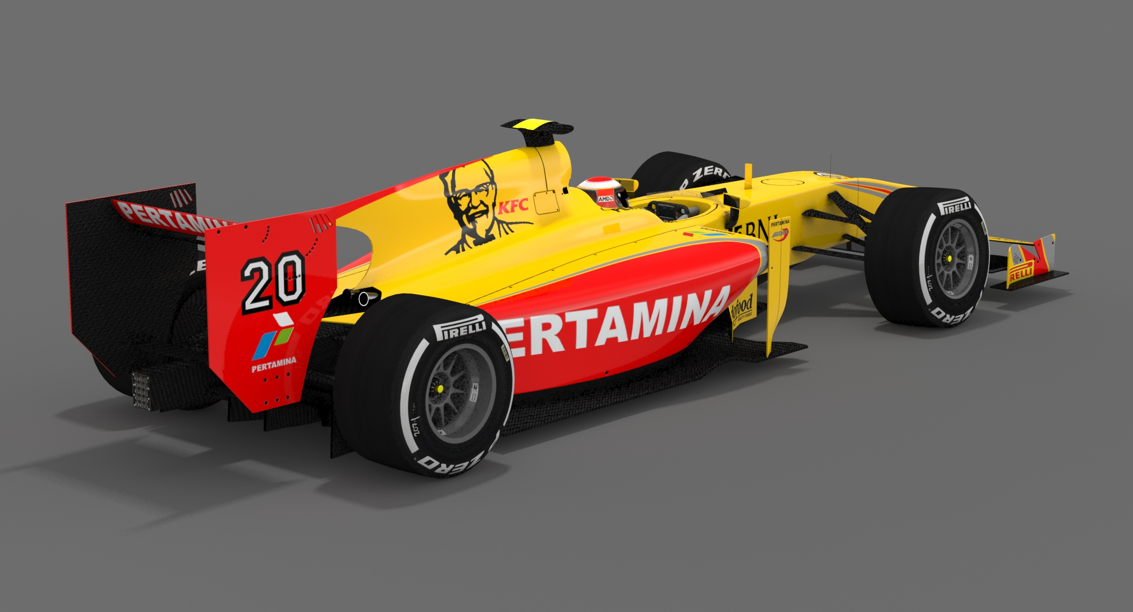 3D pack formula 2 2017 model - TurboSquid 1151770