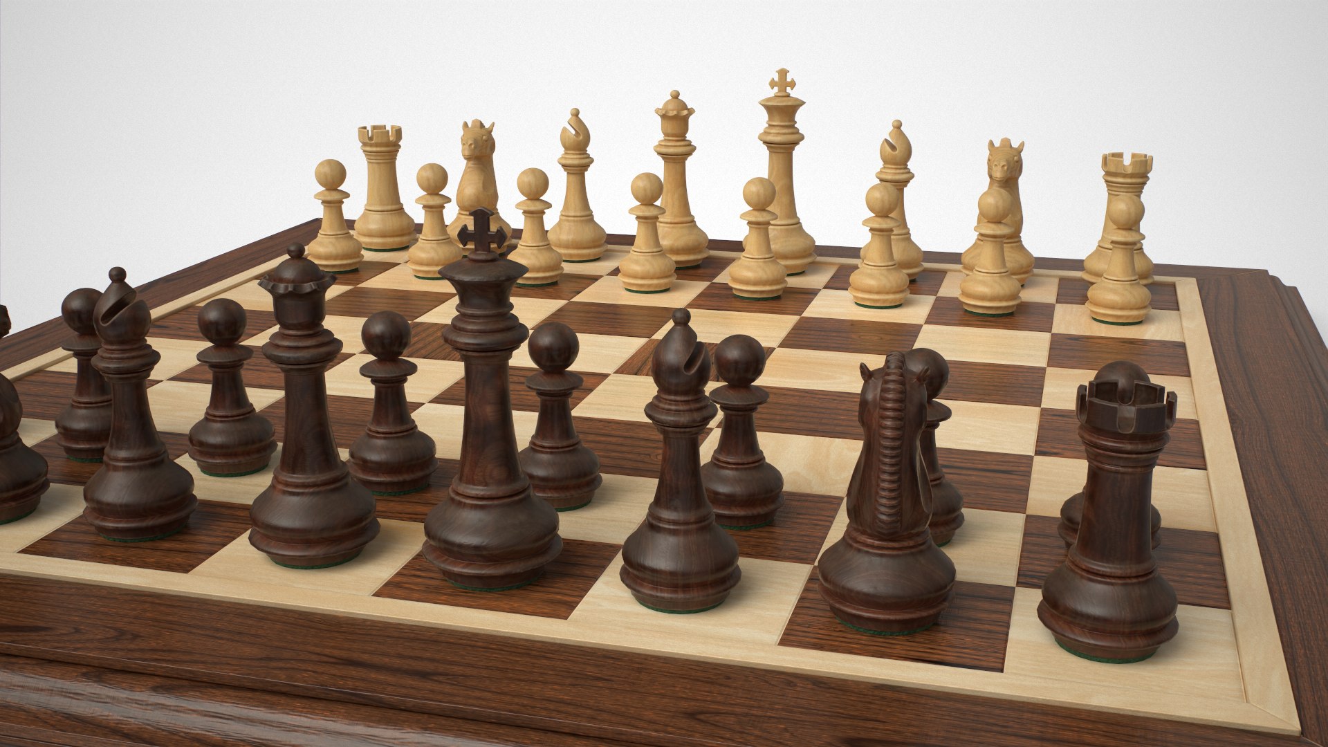 3D model Chess Set - TurboSquid 1777123
