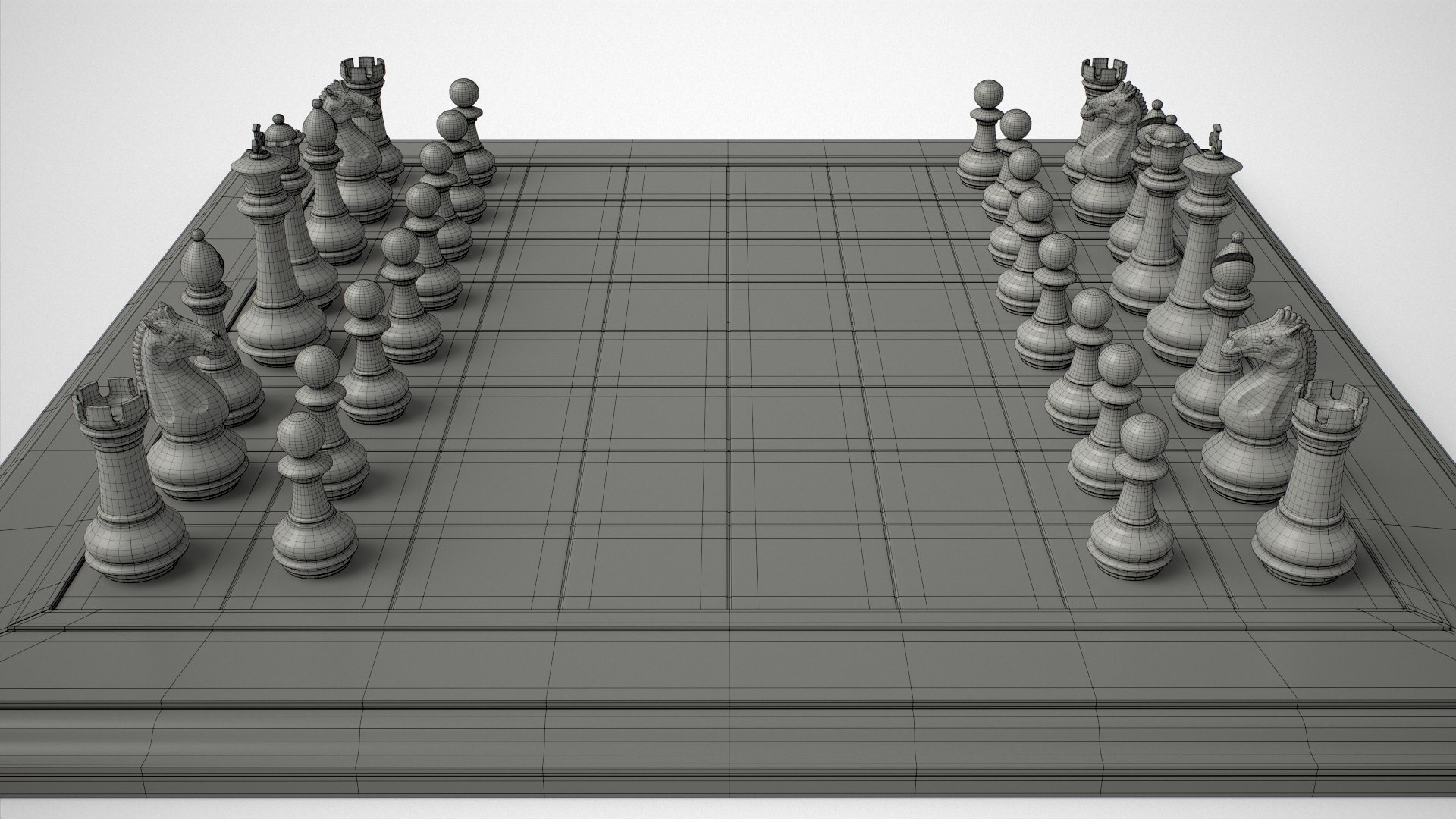 3D model Chess Set - TurboSquid 1777123