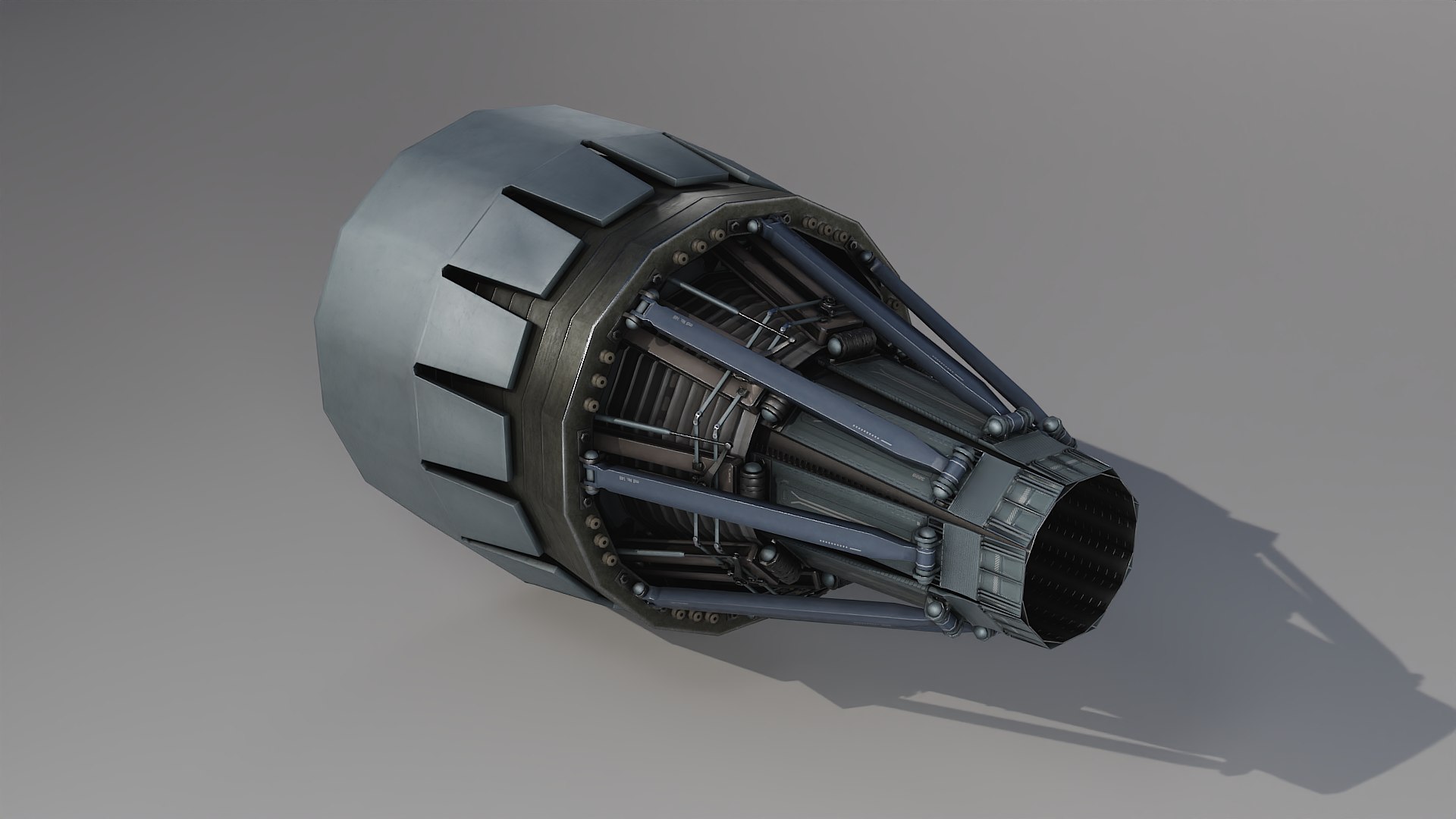 3D model Rocket Thruster Engine - TurboSquid 1797778