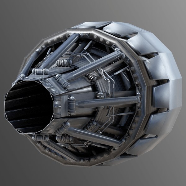 3D model Rocket Thruster Engine - TurboSquid 1797778