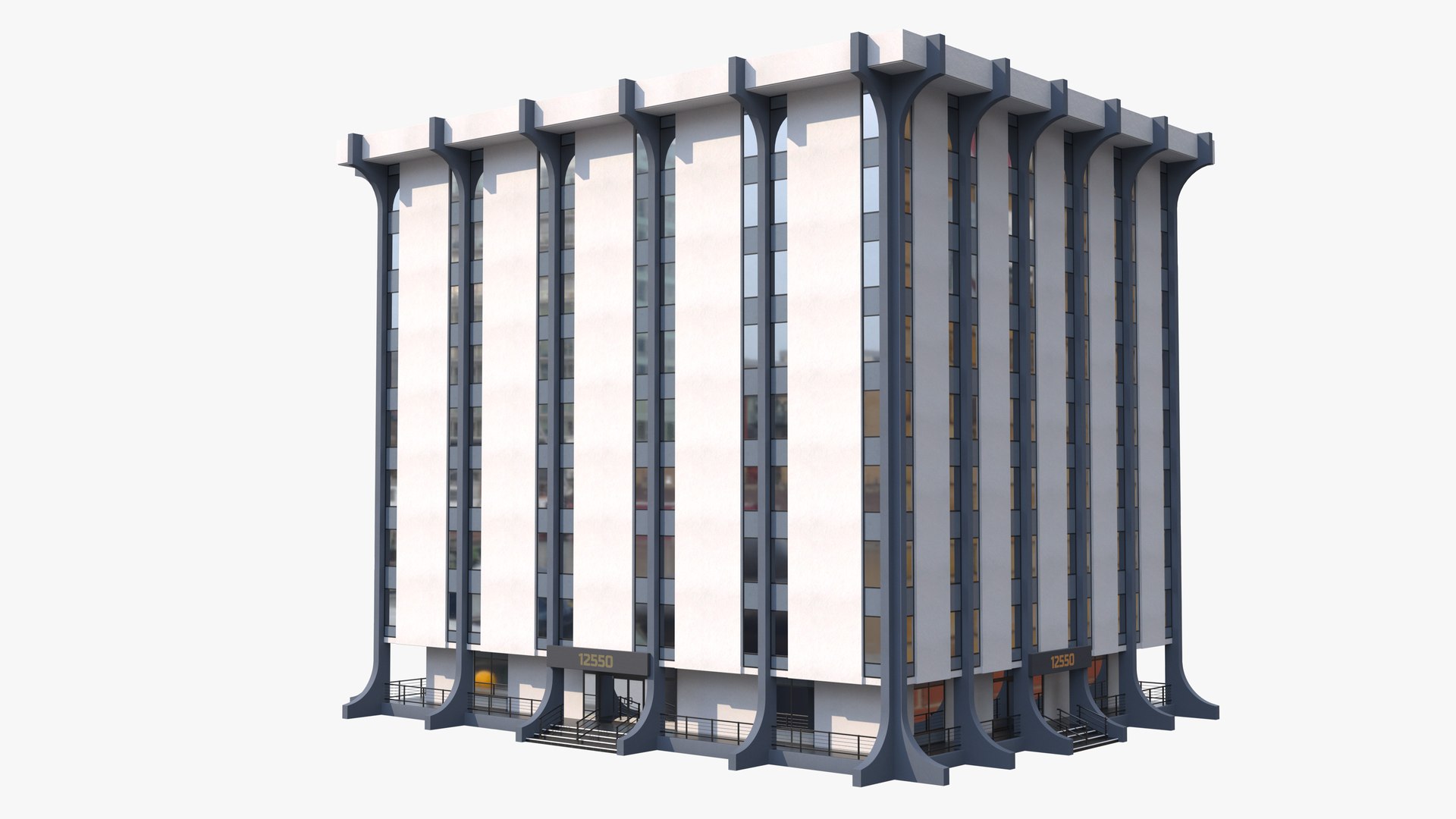 3D Building - TurboSquid 2098864