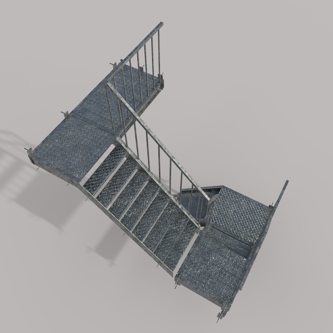 3D Model Factory Ladder - TurboSquid 2247160