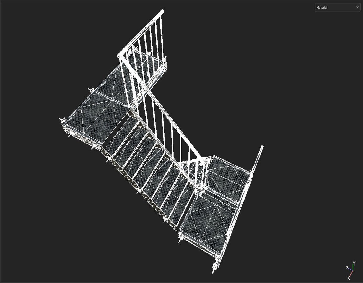 3D Model Factory Ladder - TurboSquid 2247160