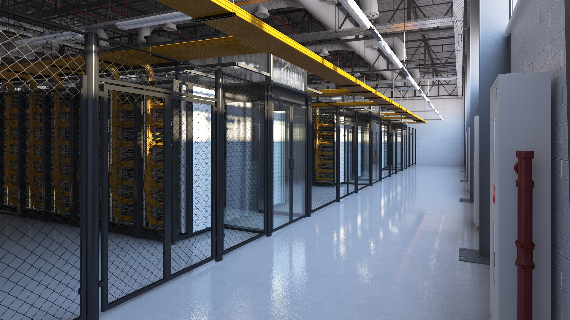3D Data Center 1 Model - TurboSquid 2015549