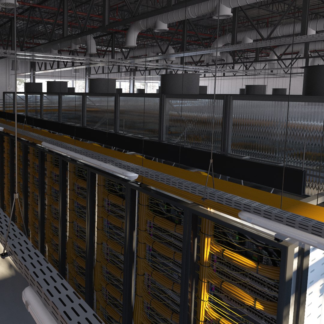 3D Data Center 1 Model - TurboSquid 2015549