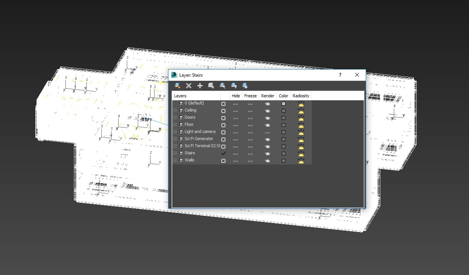3D Sci Fi Generator Room Model - TurboSquid 1270982