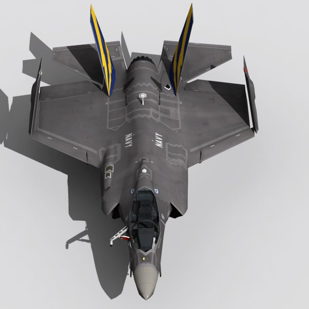 3d F-35 Cf-1 1 Model