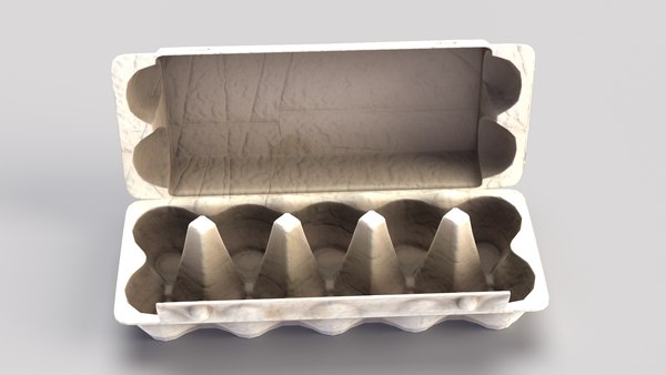 3D Egg Box - TurboSquid 1791860