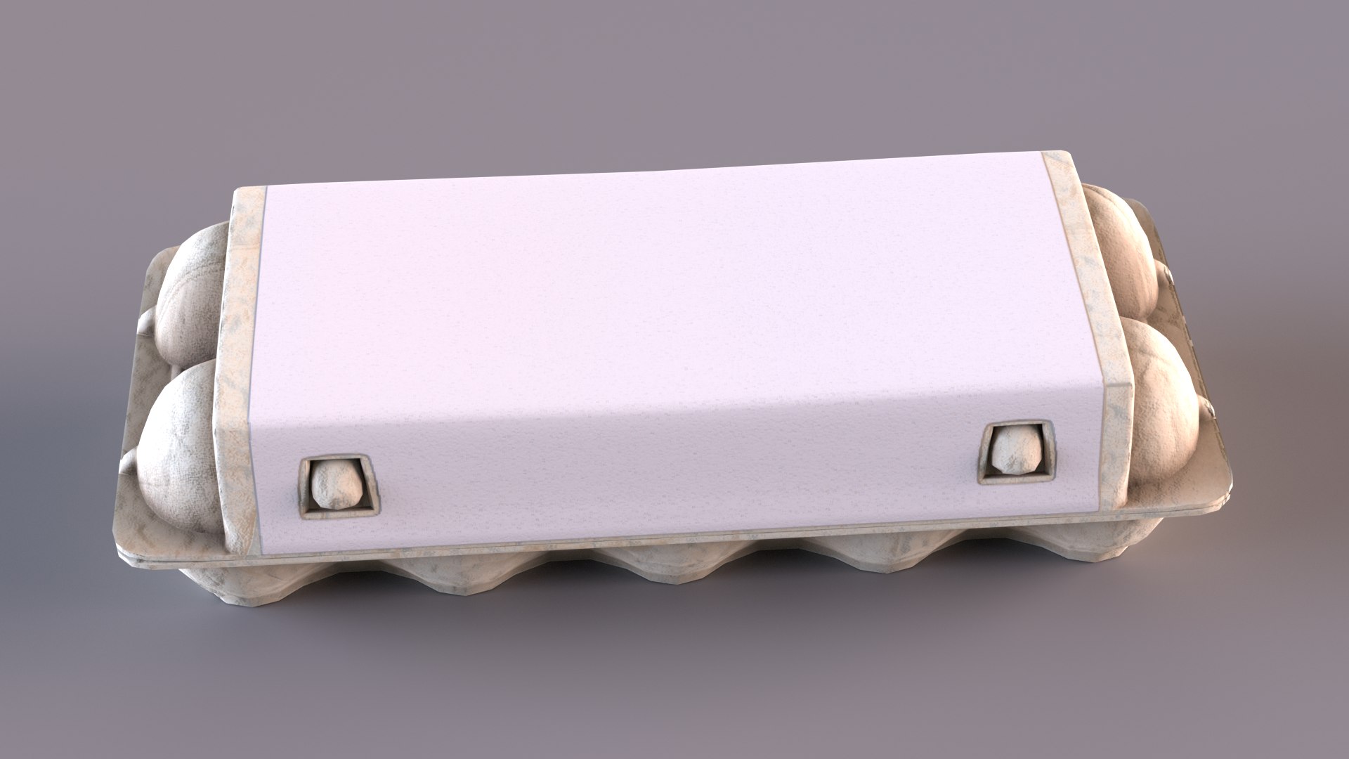 3D Egg Box - TurboSquid 1791860