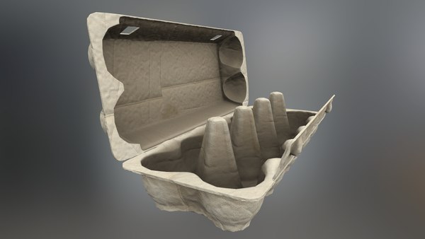 3D Egg Box - TurboSquid 1791860