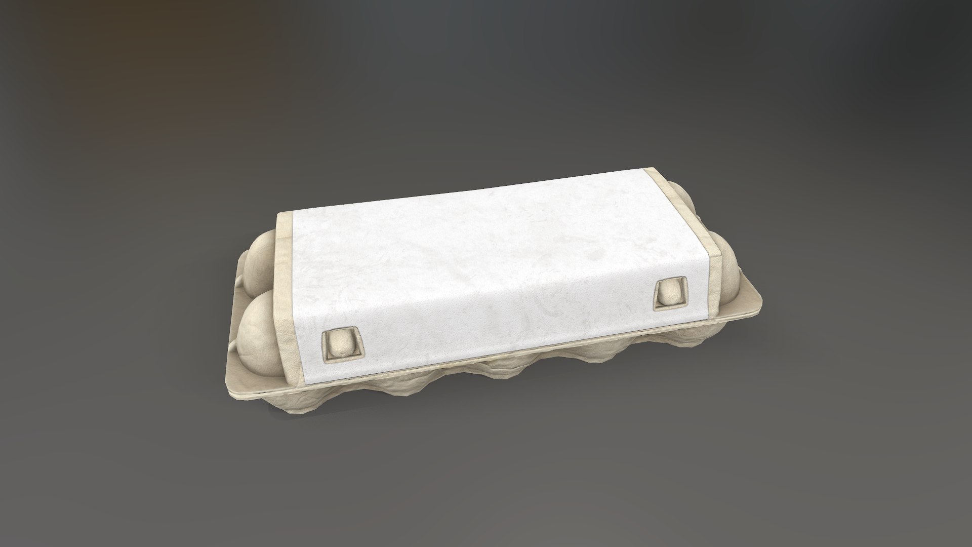 3D Egg Box - TurboSquid 1791860