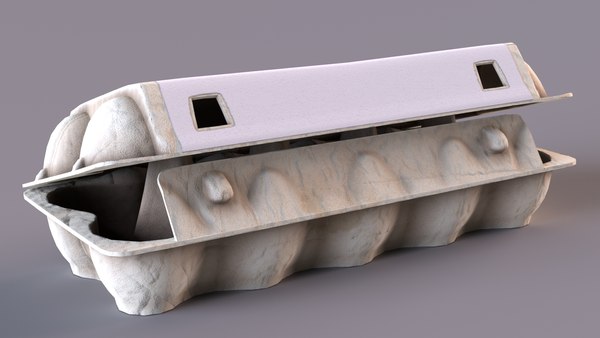 3D Egg Box - TurboSquid 1791860