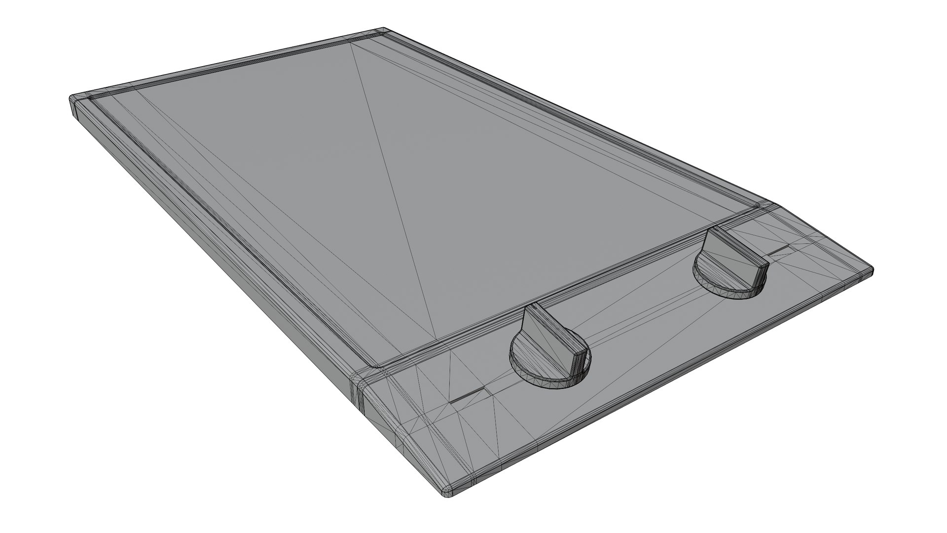 Miele CS 1112 Electric Cooktop - Low-poly Photorealistic PBR Low-poly ...