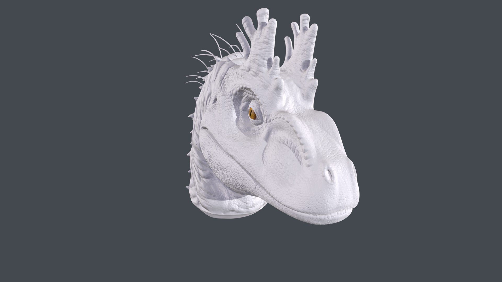 Velociraptor Head 3D Model - TurboSquid 1736757