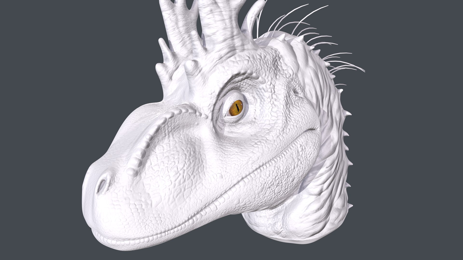 Velociraptor Head 3D Model - TurboSquid 1736757