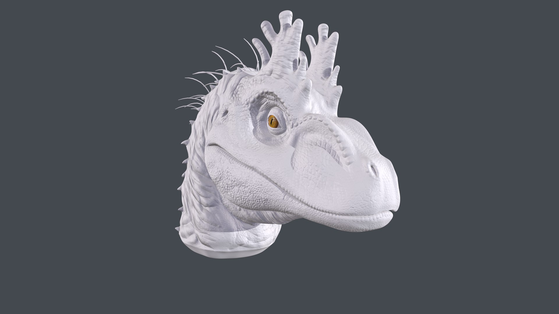 Velociraptor Head 3D Model - TurboSquid 1736757