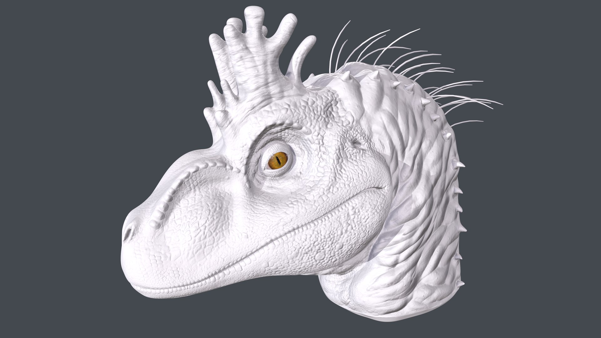 Velociraptor Head 3D Model - TurboSquid 1736757
