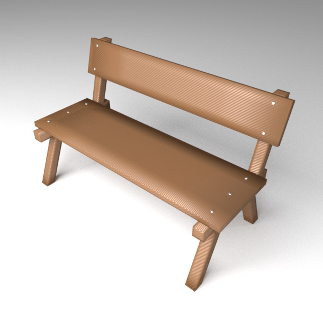 3D Bench 7 - TurboSquid 1548820