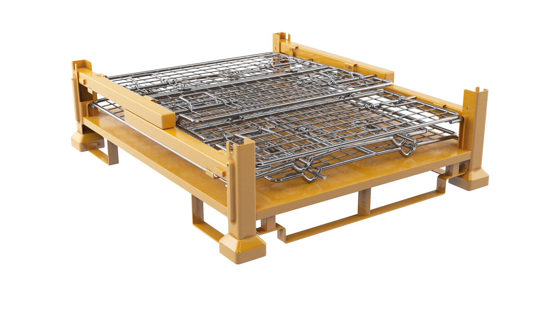 Mesh Cage Folded Model - TurboSquid 2315088