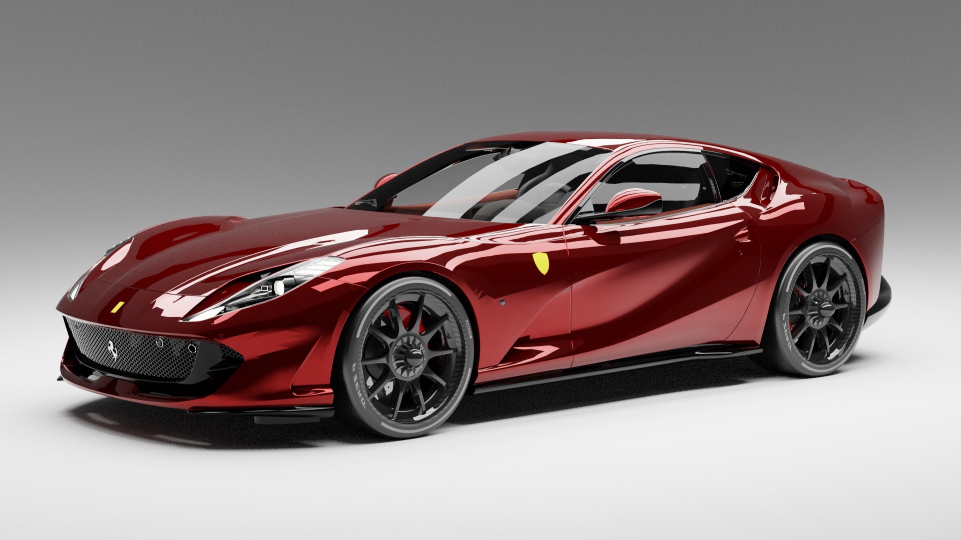 modelo 3d FERRARI 812 SUPERRÁPIDO - TurboSquid 2153352