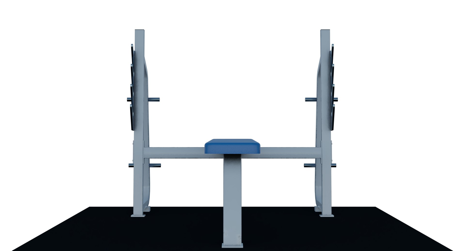 Gym Flat Machine 3D - TurboSquid 1303801
