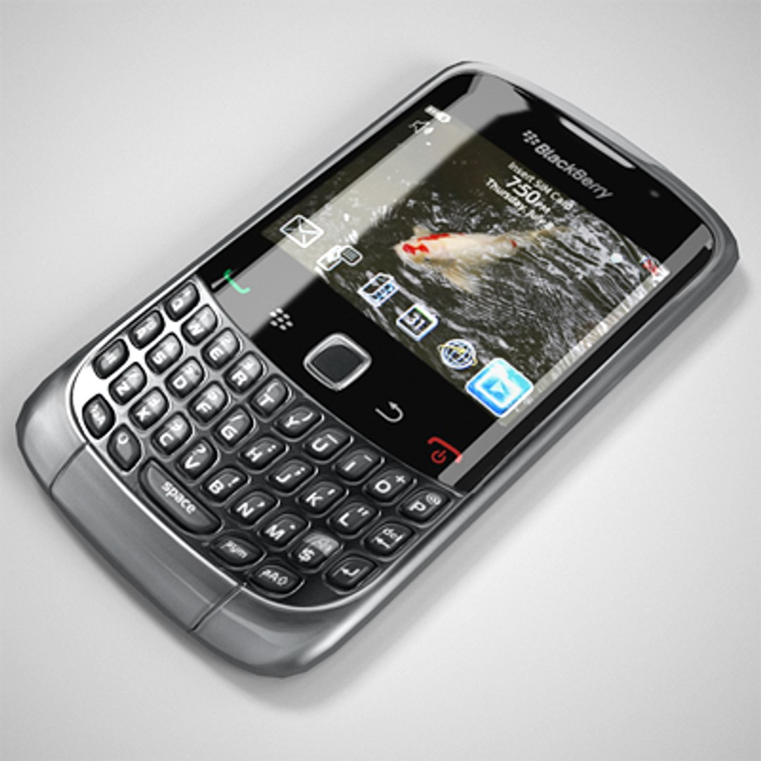 Blackberry Black Berry 3d Model