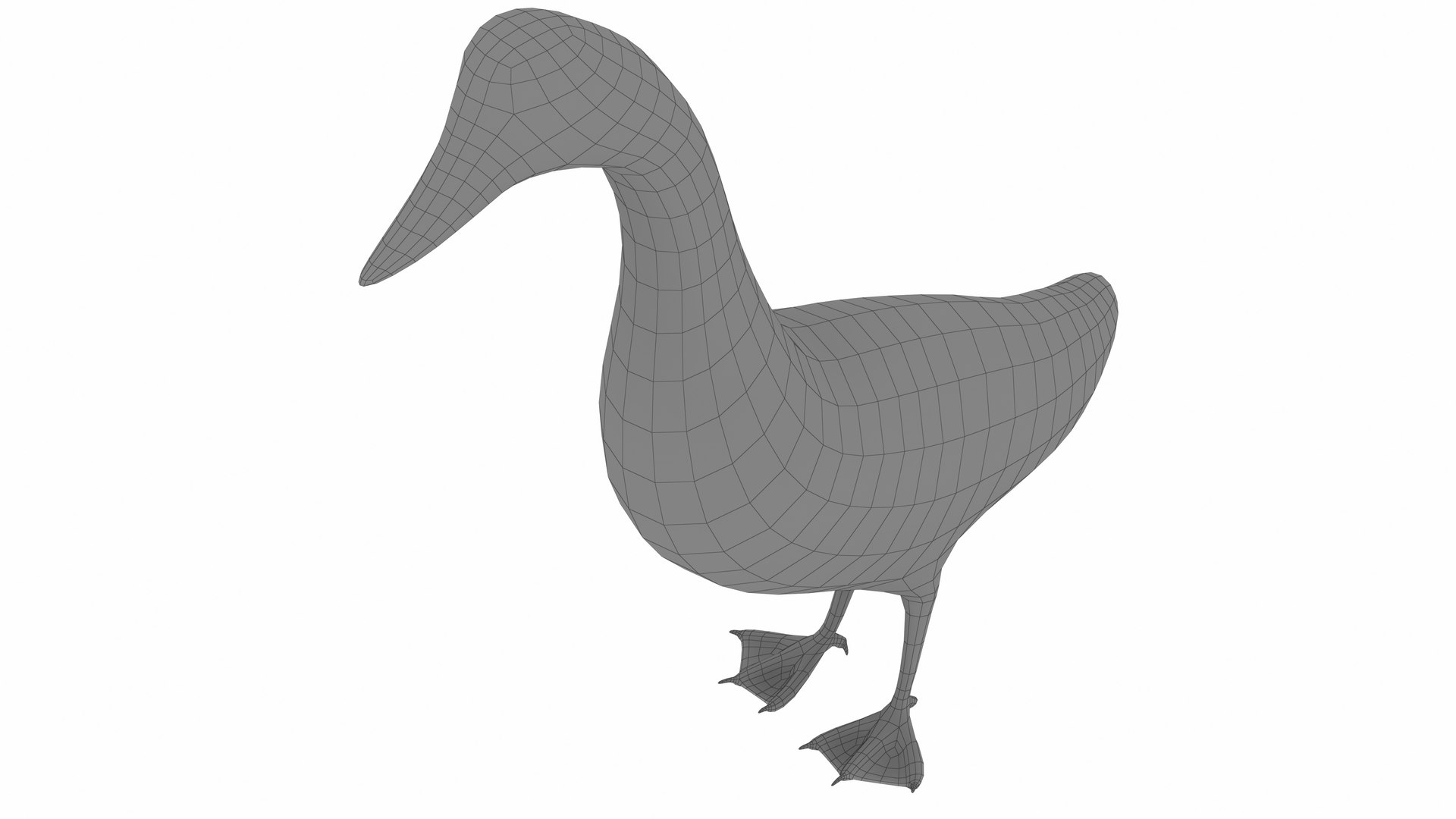Goose 3D Model - TurboSquid 2329529