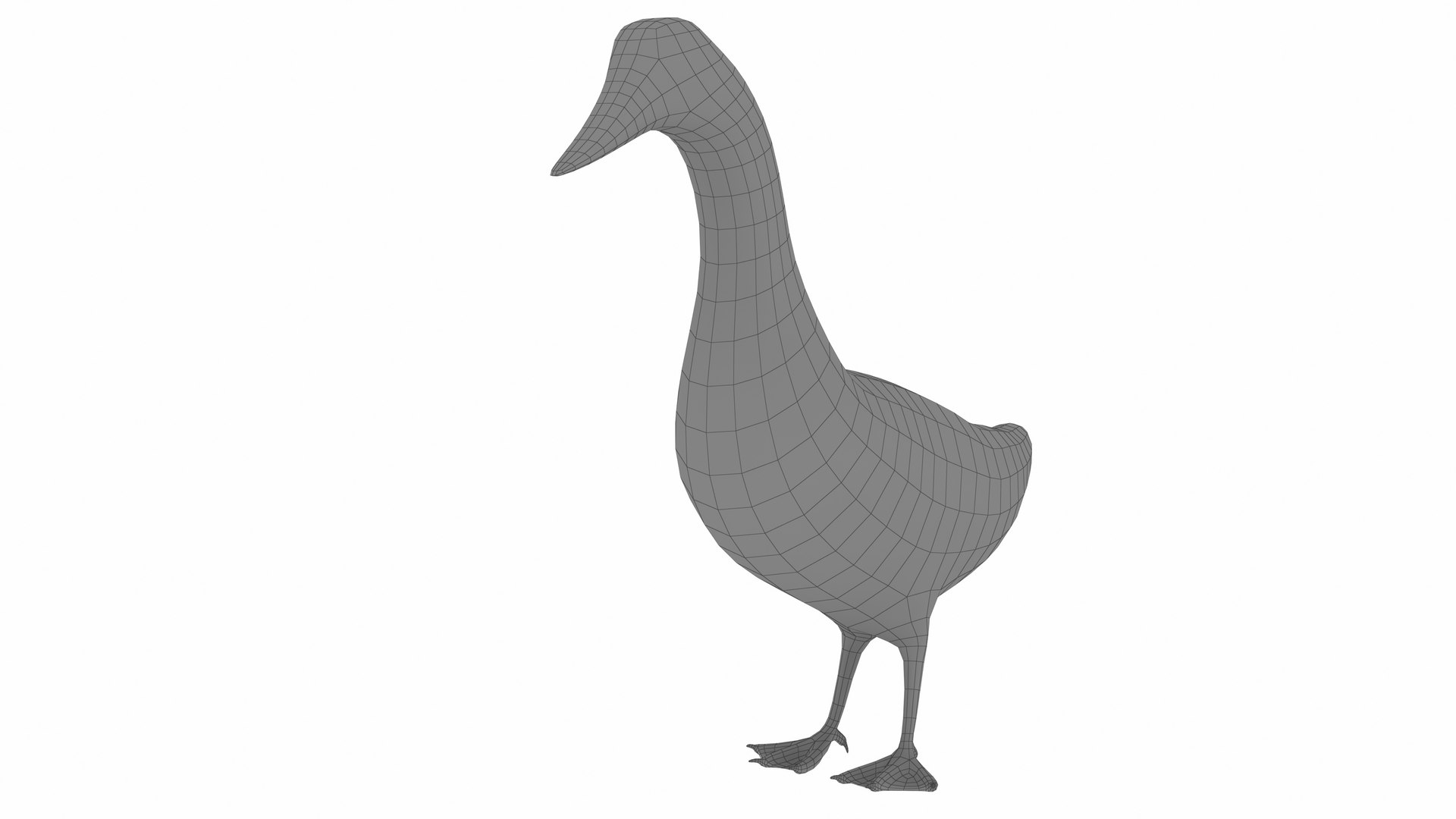 Goose 3D Model - TurboSquid 2329529