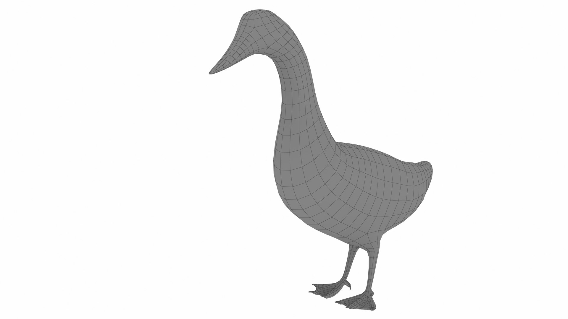 Goose 3D Model - TurboSquid 2329529