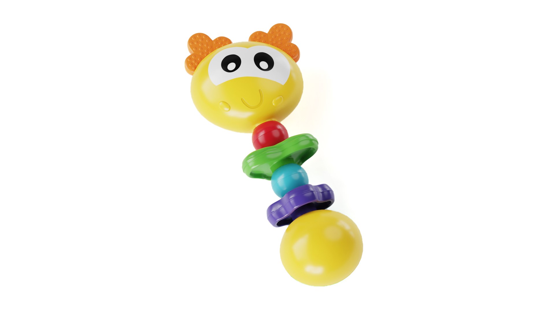 Baby Rattle 01 3D - TurboSquid 2113730