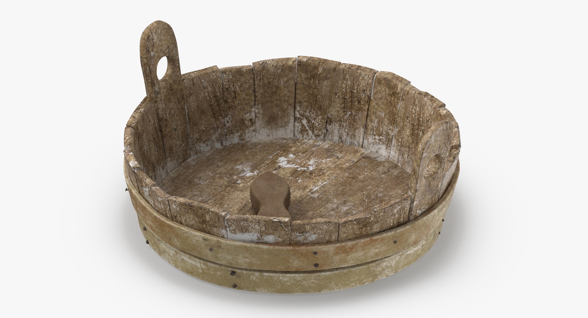 3d Medieval Wash Tub 01
