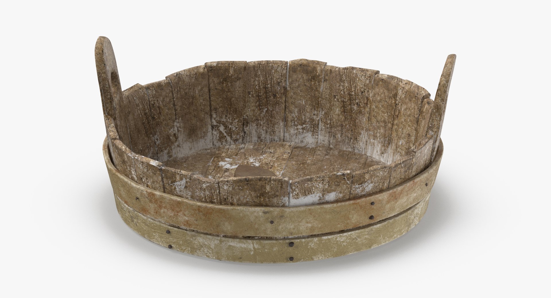 3d Medieval Wash Tub 01