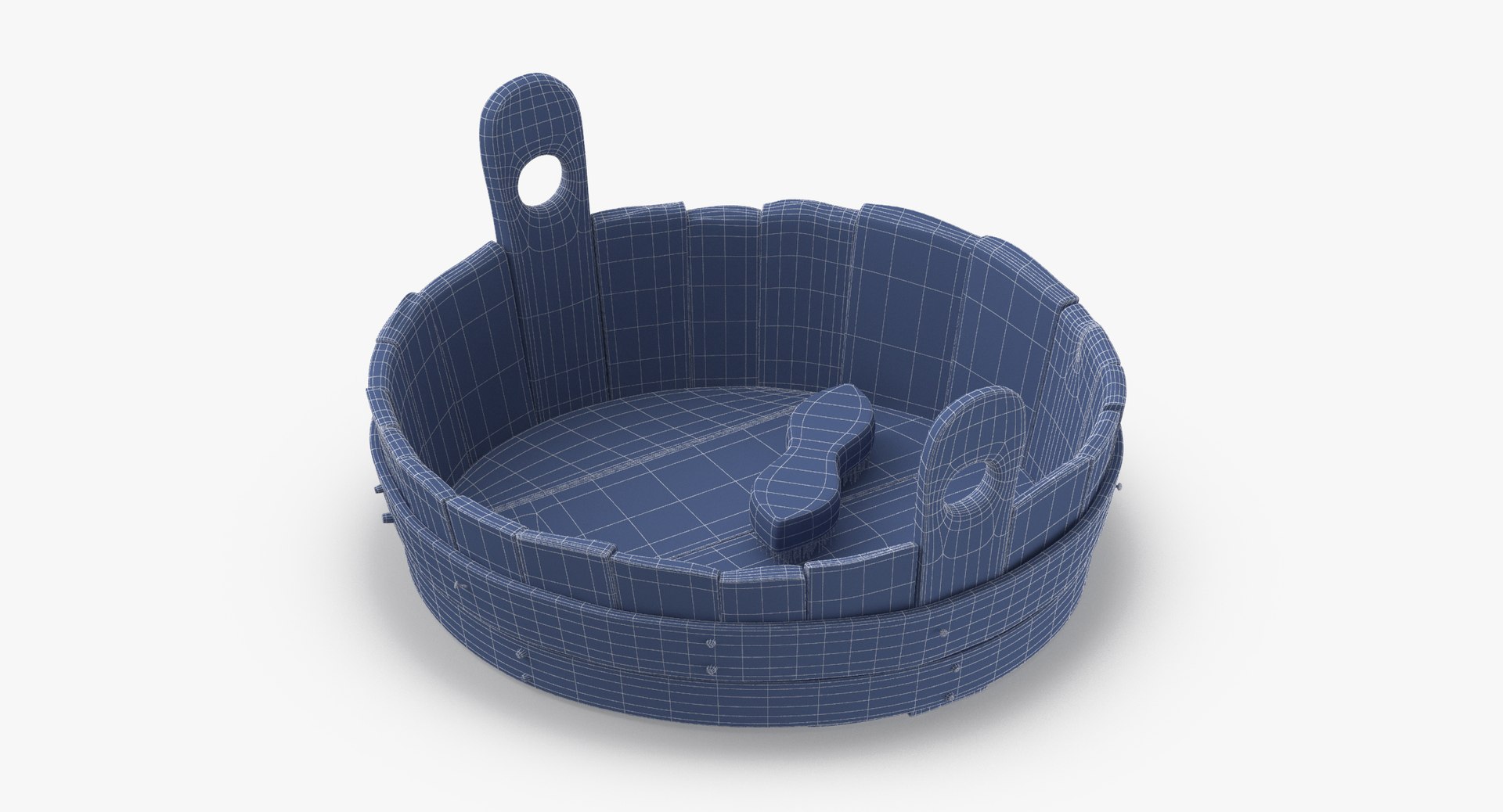 3d Medieval Wash Tub 01