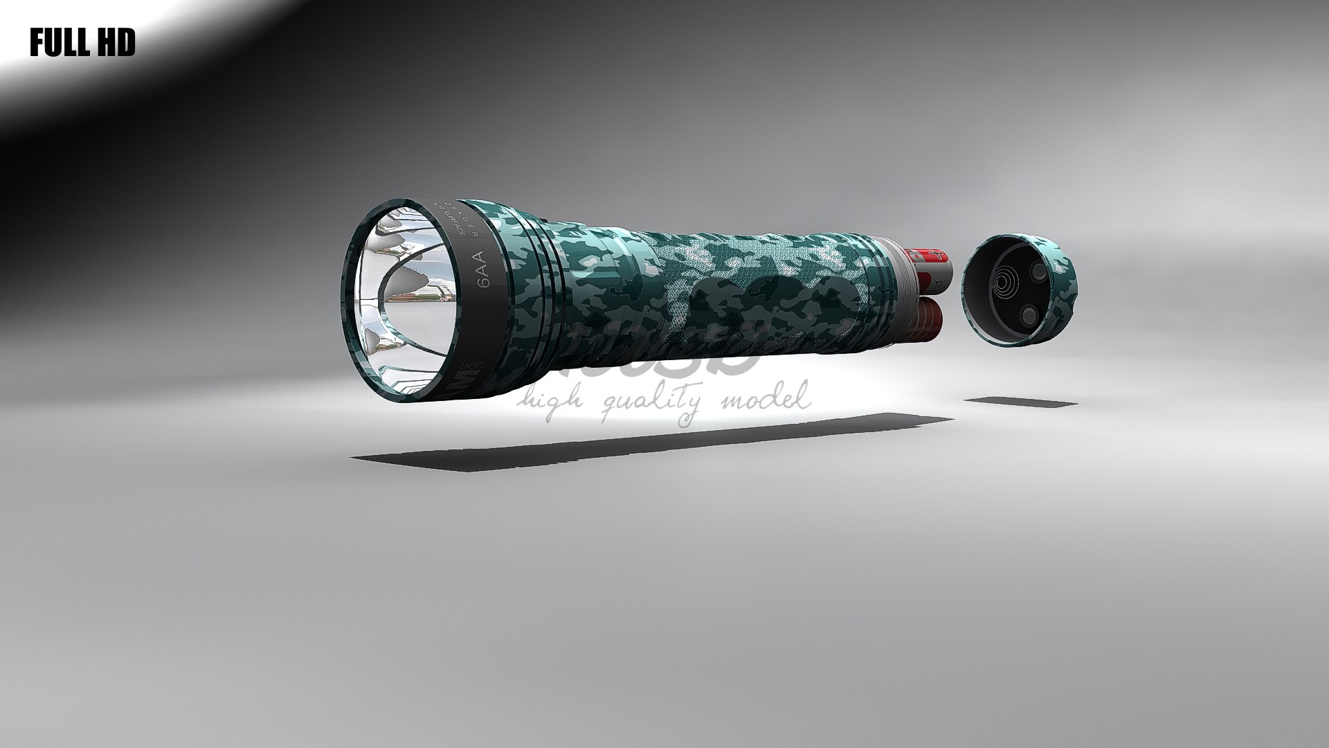 3d model tactical cone batteries