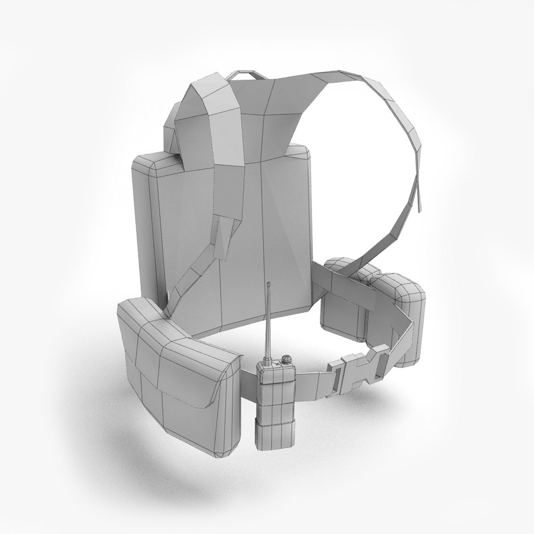 backpack 3d model