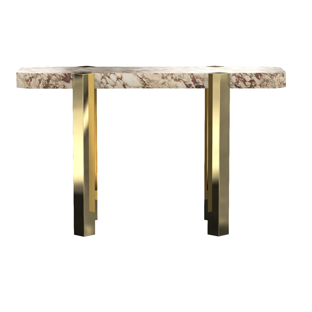 3D River Stone Console - TurboSquid 1955118