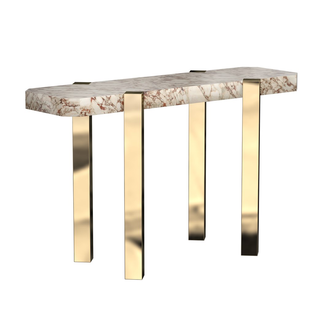 3D River Stone Console - TurboSquid 1955118