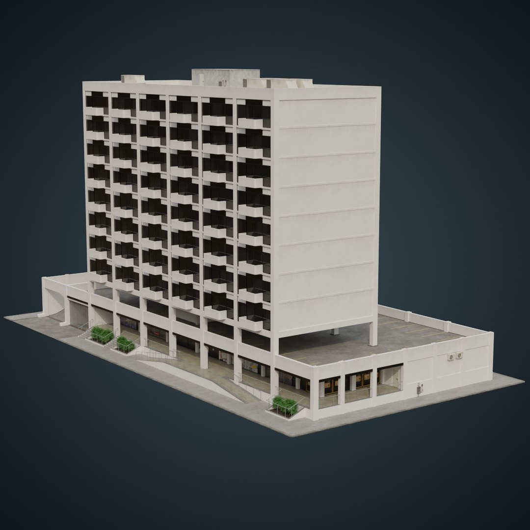 Building 15 3D model - TurboSquid 1790206