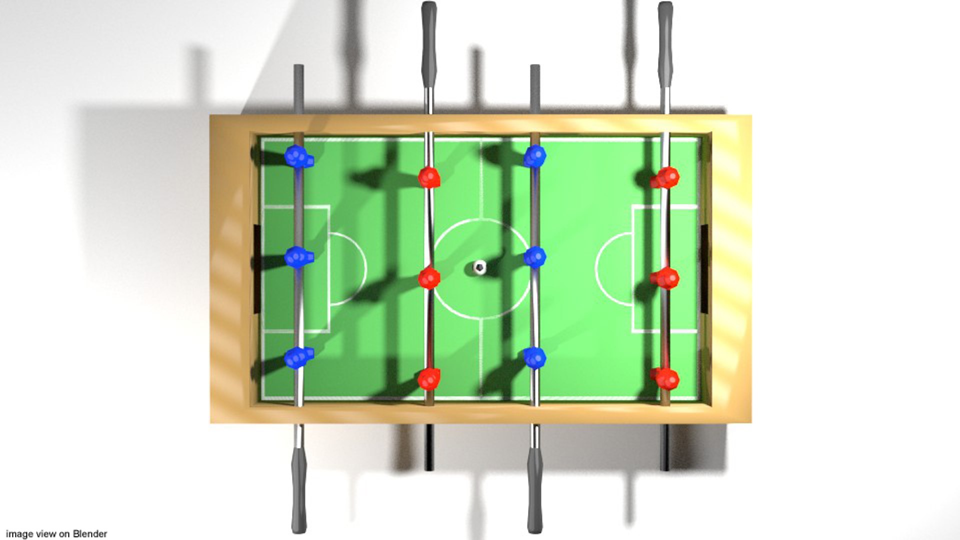arcade soccer table 3d 3ds