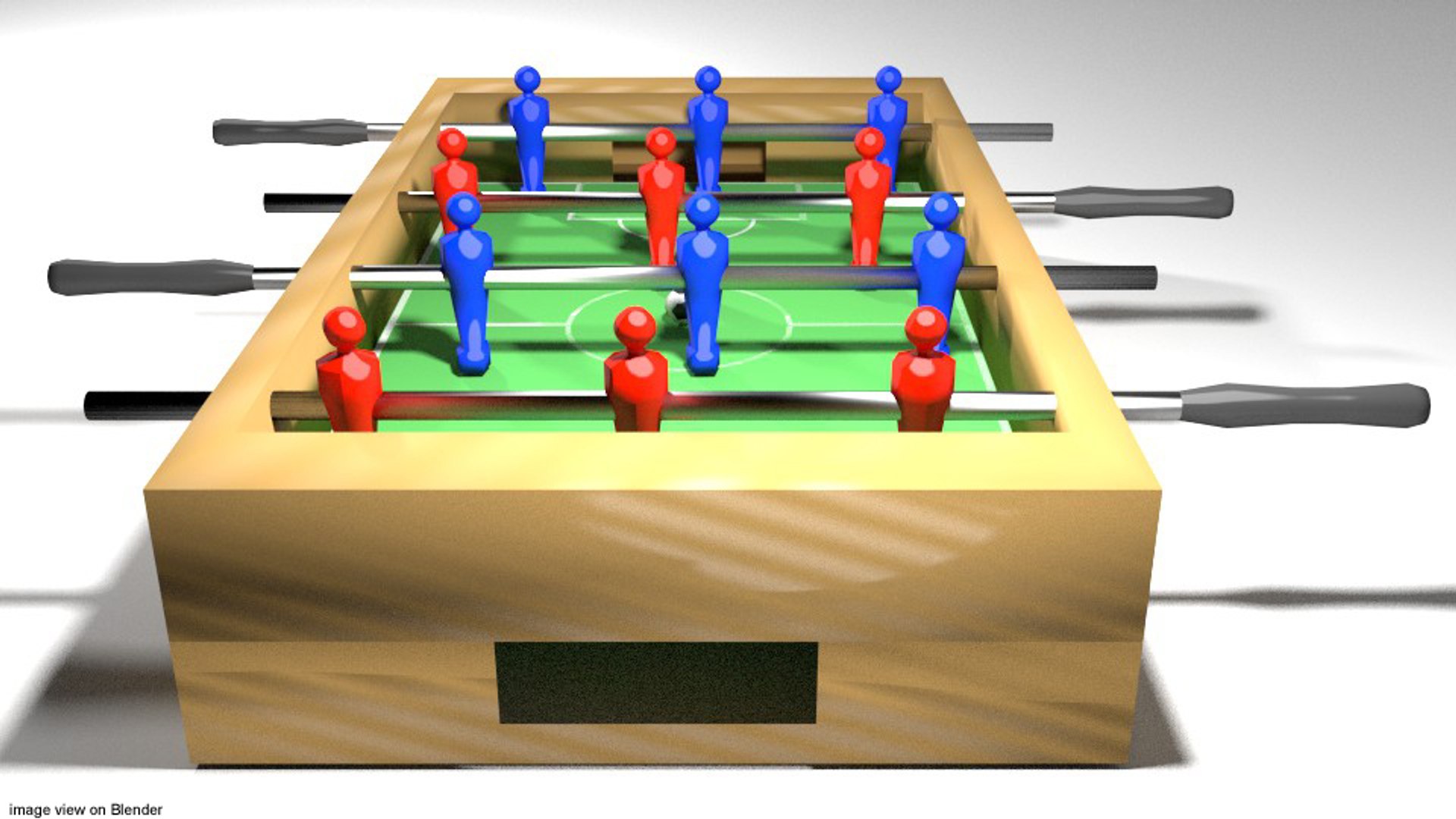 arcade soccer table 3d 3ds