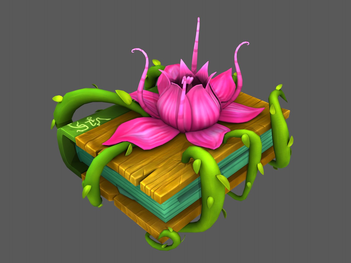 Stylized Book 3D Model - TurboSquid 1544308